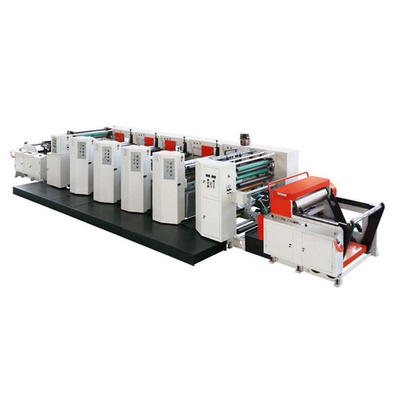 4 Color Paper Petal Unit Inline Type Flexo Printing Machine – Suntone ...